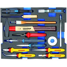 Gedore - Assortiment voor elektriciens, 15-delig